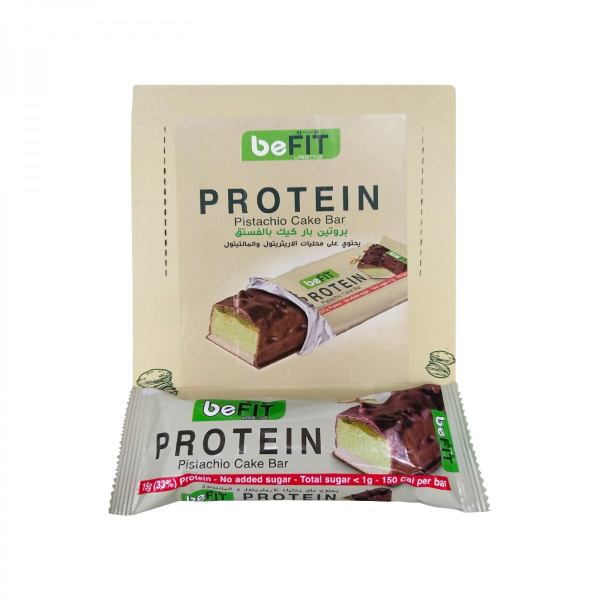 BeFit Protein Pistachio Cake Bar - 45 g