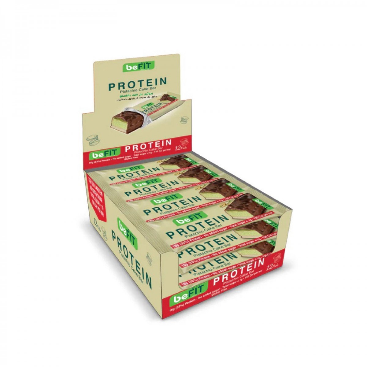 BeFit Protein Pistachio Cake Bar - 45 g