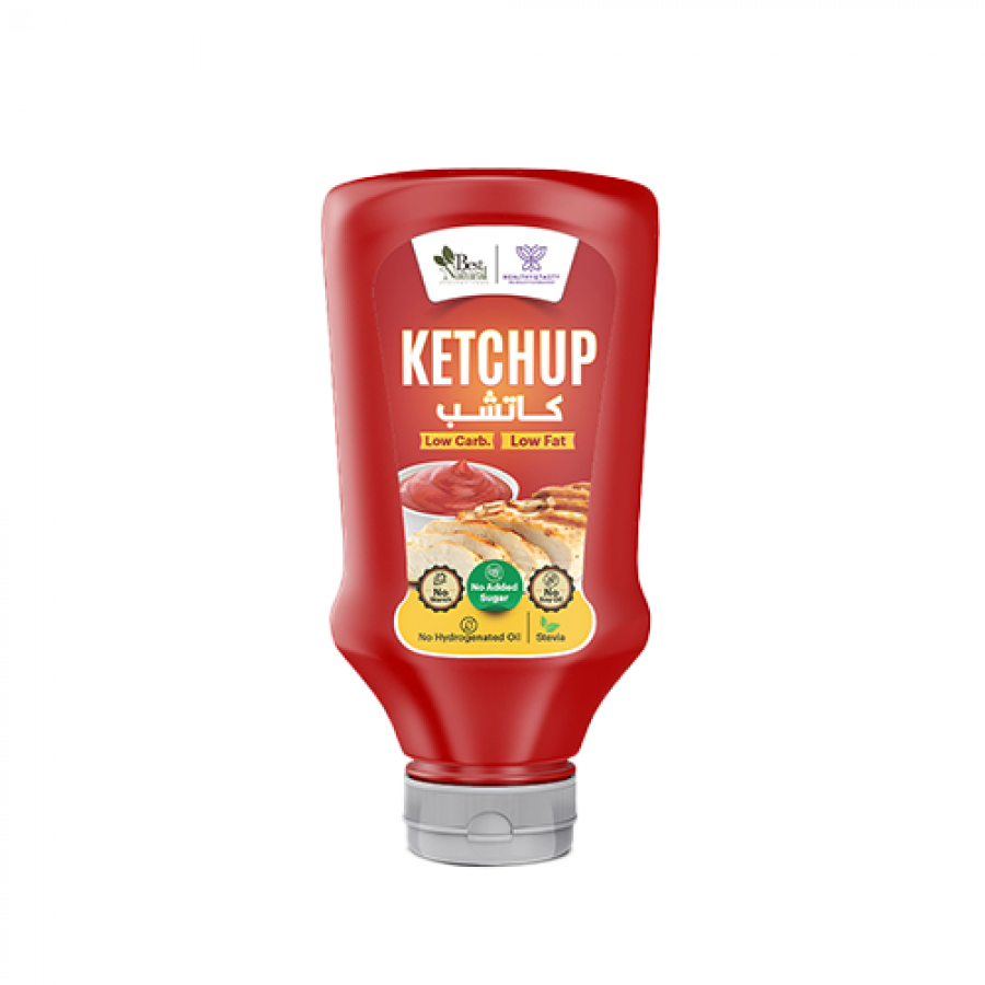 صوص كاتشب من هيلثي اند تيستي - 340 مل