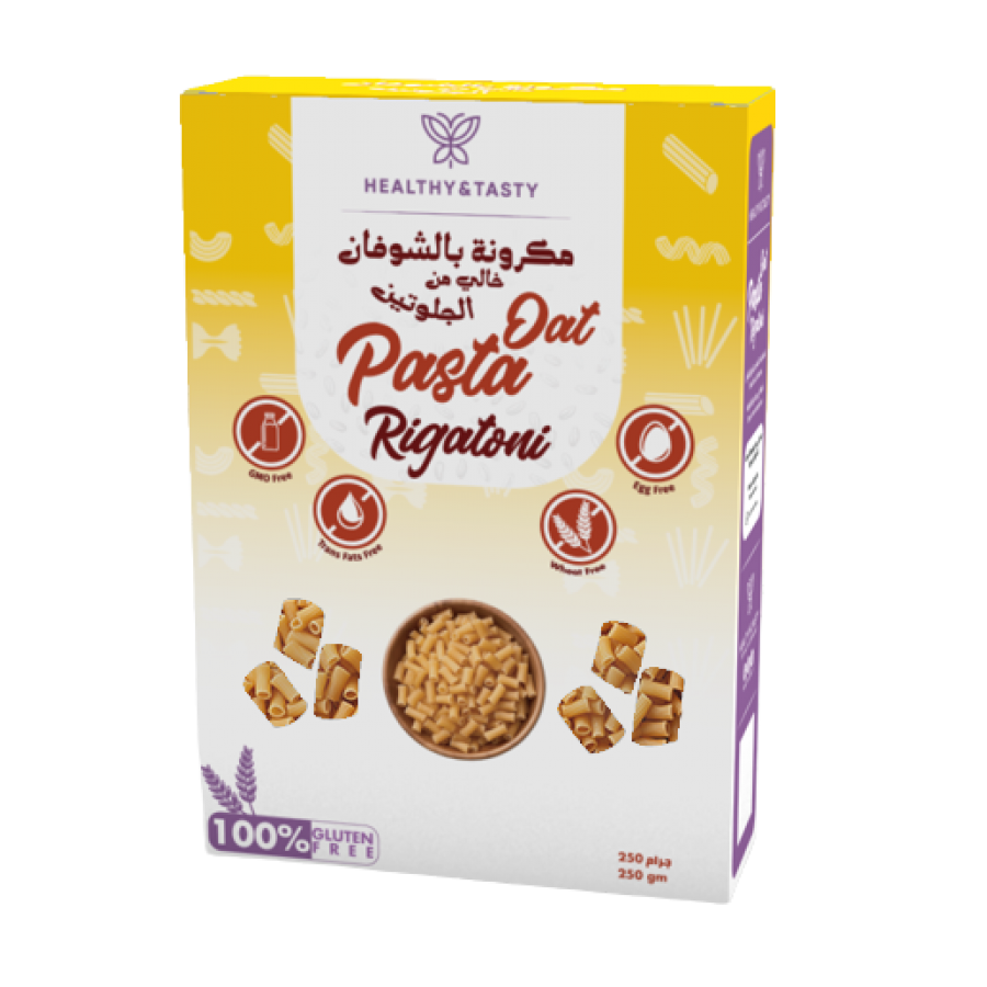 Healthy and Tasty Oat Rigatoni Pasta - 250 g