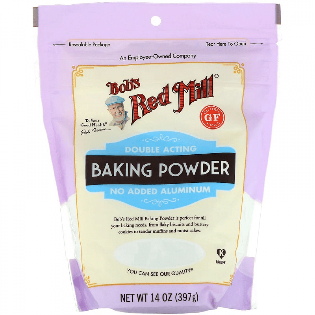 Baking Powder Bobs Red Mills free gluten