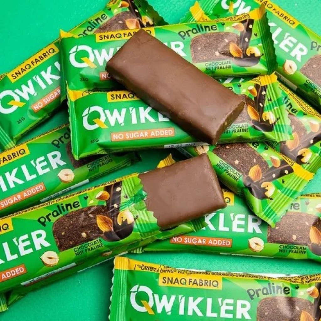 Snaq Fabriq Qwikler Chocolate Nut and Praline Protein Bar - 35g