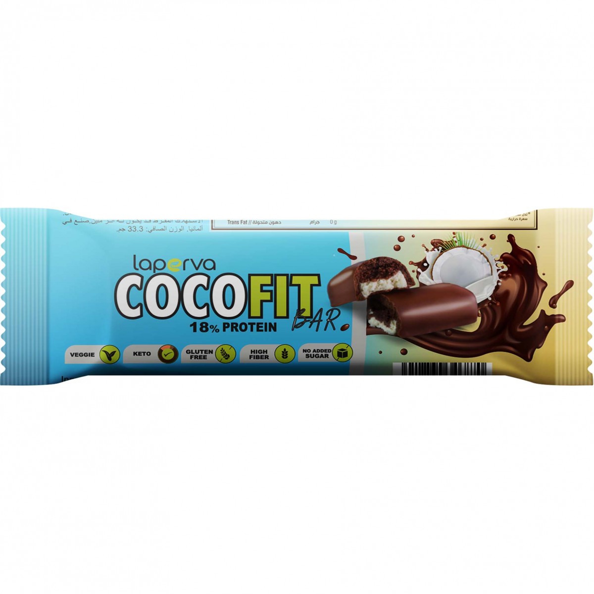 Coco Fit Protein Bar Laperva