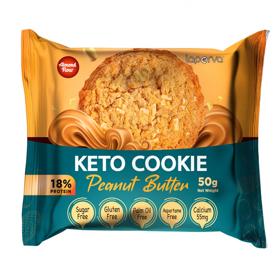 Laperva Keto Cookie Peanut Butter Flavor - 50g