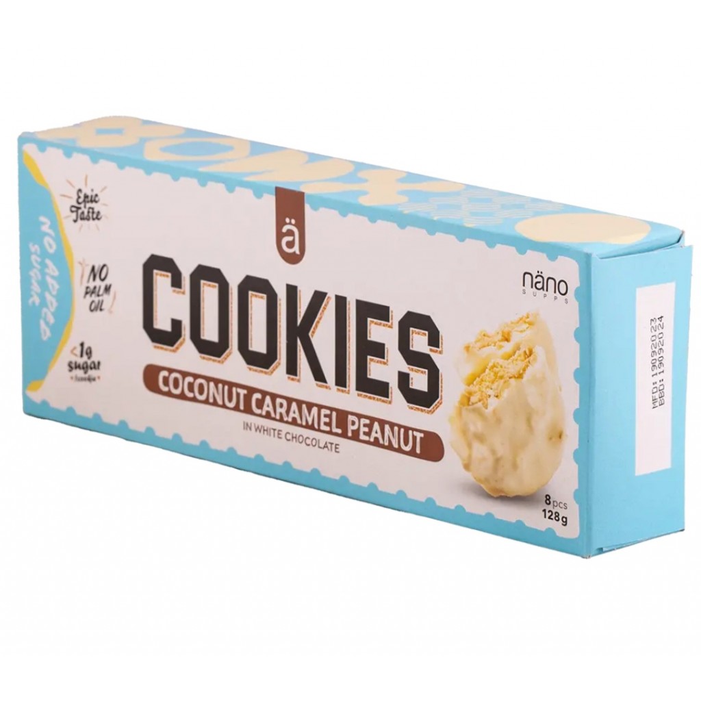 Nano Cookies -Coconut Peanut Caramel