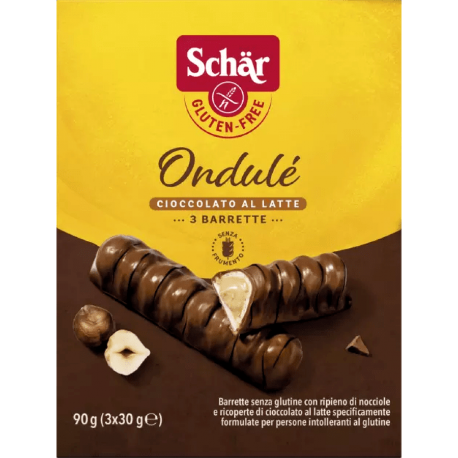 Ondule Chocolate Bar Schar free gluten